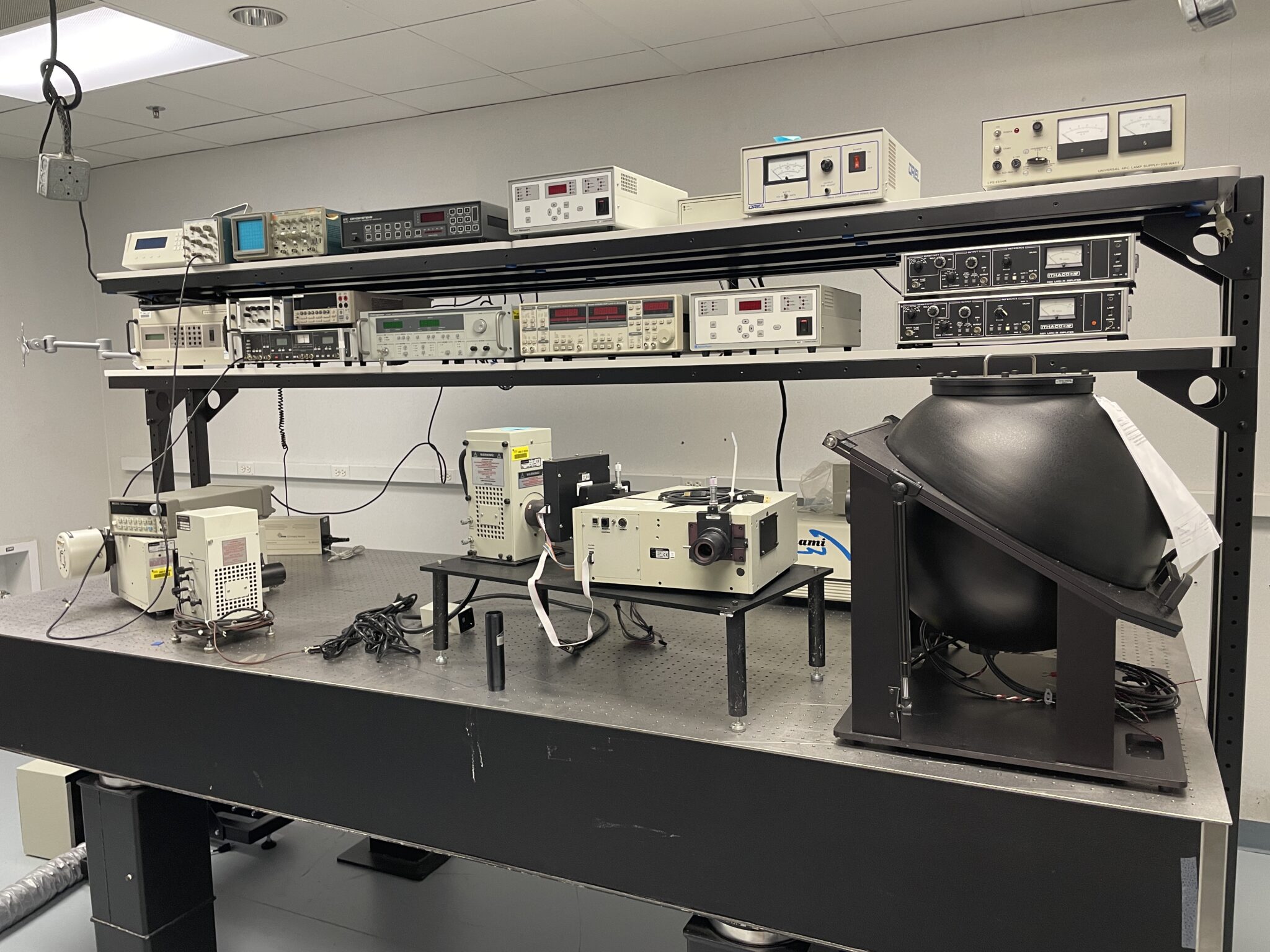 Equipment Setup in UV Lab – Advanced Photonic Devices Lab